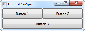 Grid.RowSpan and Grid.ColumnSpan in WPF Grid layout - Programmer Sought