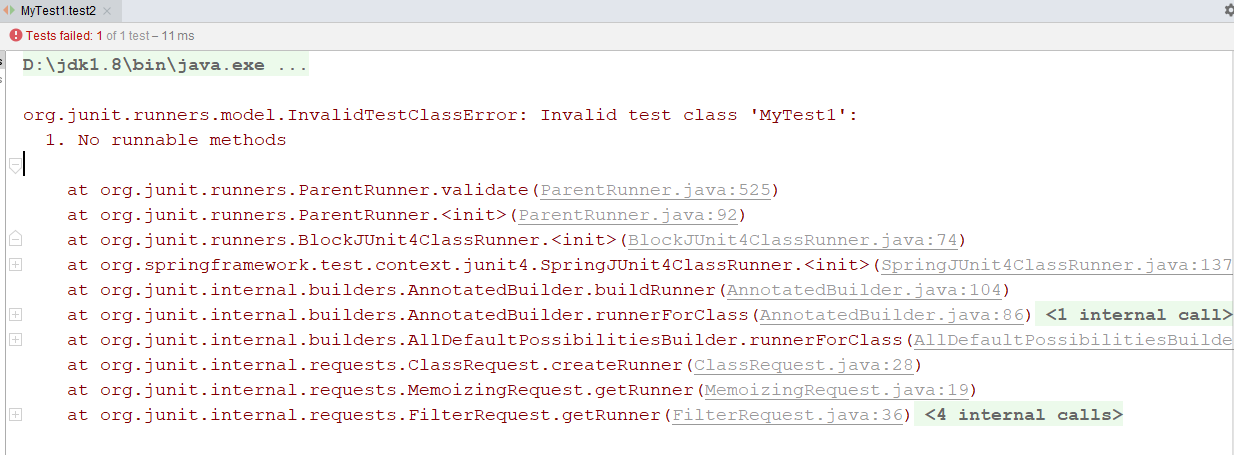 Nnersmodelinvalidtestclasserrorinvalid Test Class Mytest Csdn博客 