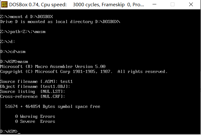 DOSBOX——DEBUG的简单使用_dosbox debug使用-CSDN博客