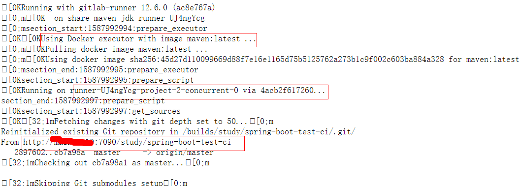 spring boot项目搭建gitlab CI CD持续集成环境之配置gitlab-runner & gitlab-ci pipeline_gitlab 中的pileline ,runner ...
