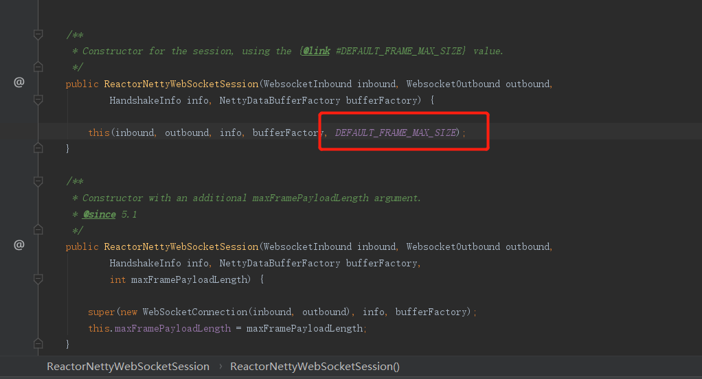 spring cloud gateway修改websocket的Max Frame length传输大小_an exception has ...
