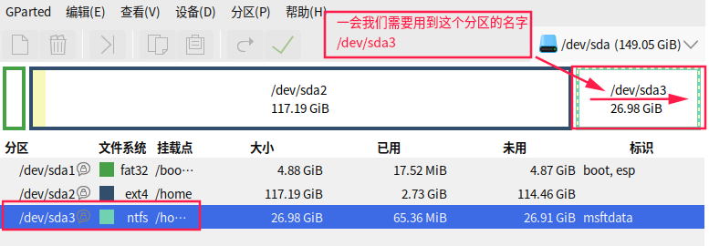 手动配置 fstab 自动挂载 ext4 ntfs fat32 分区_fstab ext4-CSDN博客
