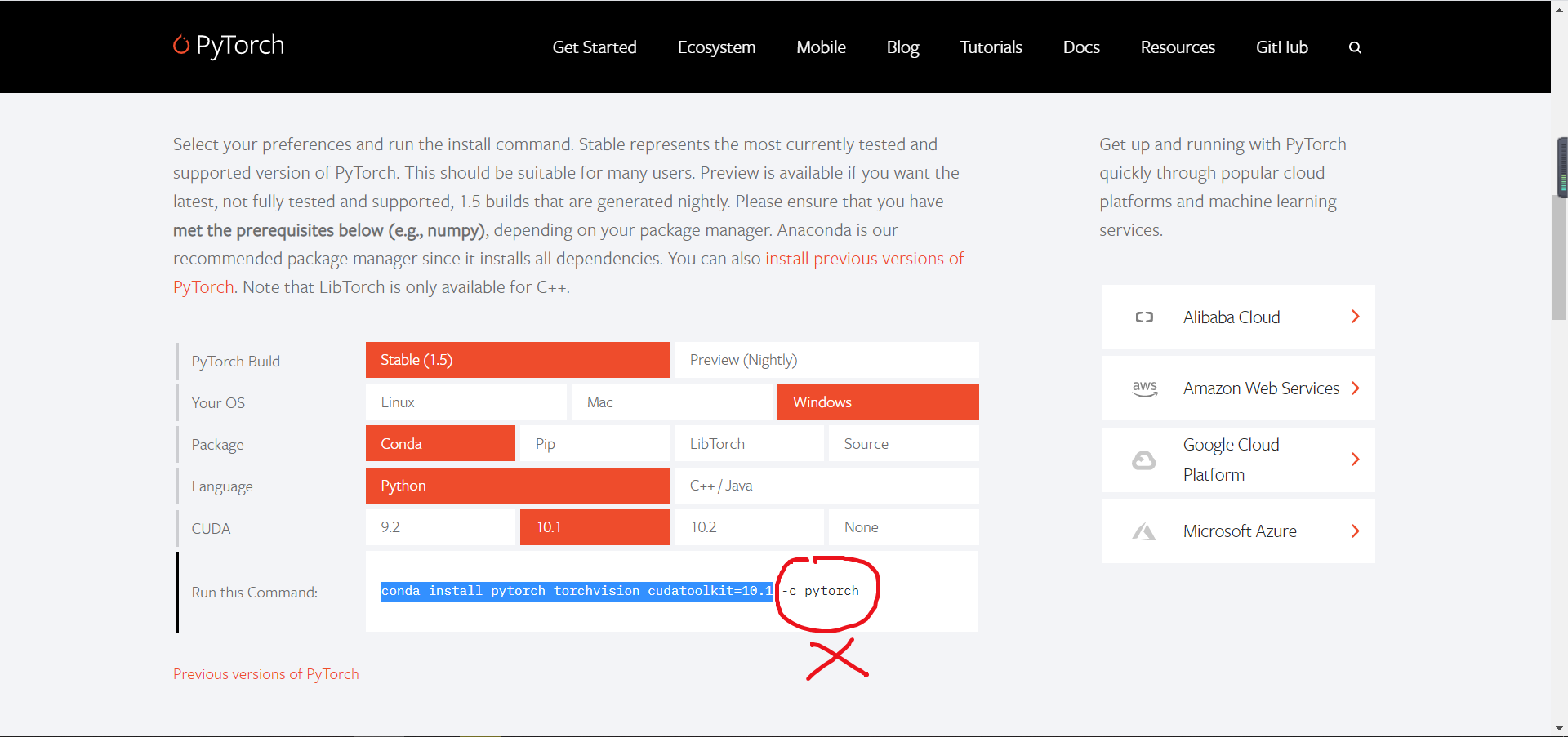 win10+anaconda+python3.6+1050Ti+Dell inspiration 灵越7577+pytorch安装成功记录（我选择的是cuda10.1）-CSDN博客