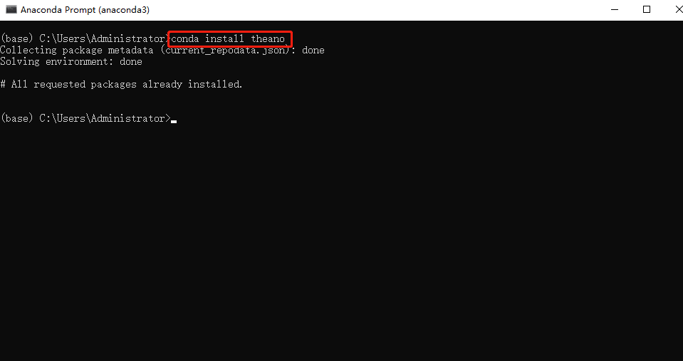 ModuleNotFoundError: No module named ‘theano’_modulenotfounderror: no module named 'theano-CSDN博客