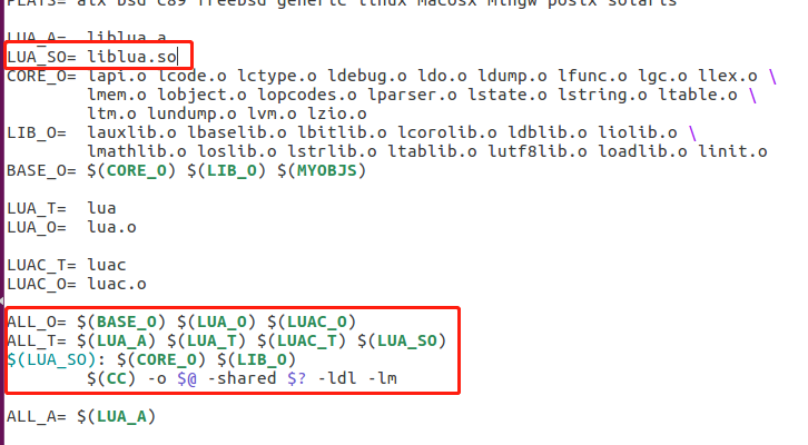 Ubuntu 生成lua 动态链接库_lua链接怎么生成-CSDN博客