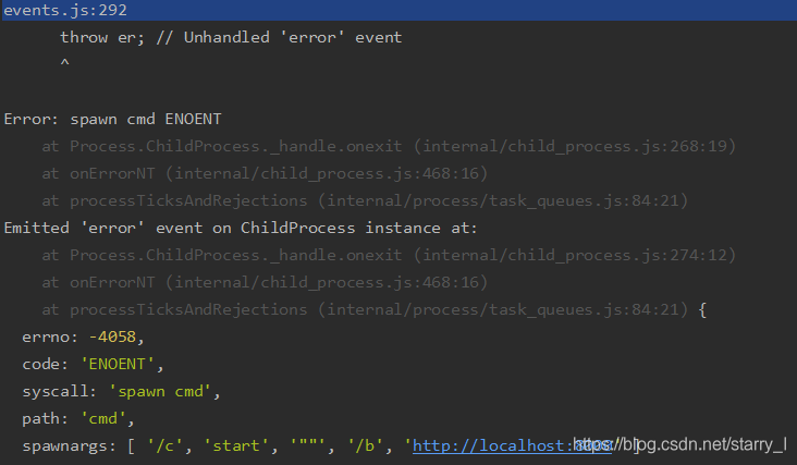 启动vue Ui的时报错spawn Cmd Enoent 简单解决方法error Spawnsync Pnpmcmd Enoent Csdn博客 5066