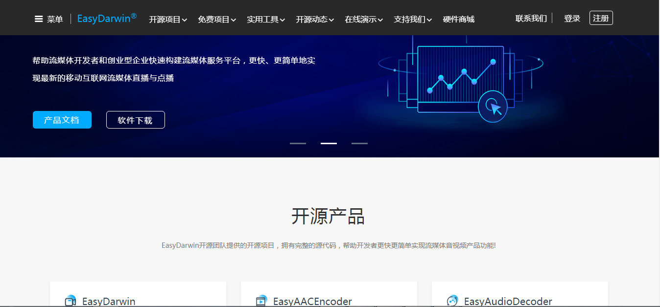 EasyDarwin直播（推流、拉流）_easydarwin官网-CSDN博客