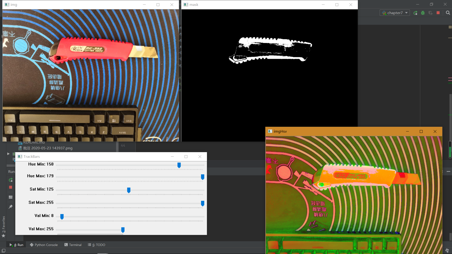 opencv-python 小白笔记（7）_cv2.createtrackbar-CSDN博客