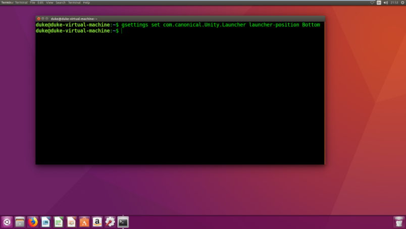 Ubuntu16.04如何将桌面上左边任务栏移到屏幕下方_ubuntu时间栏放下面-CSDN博客
