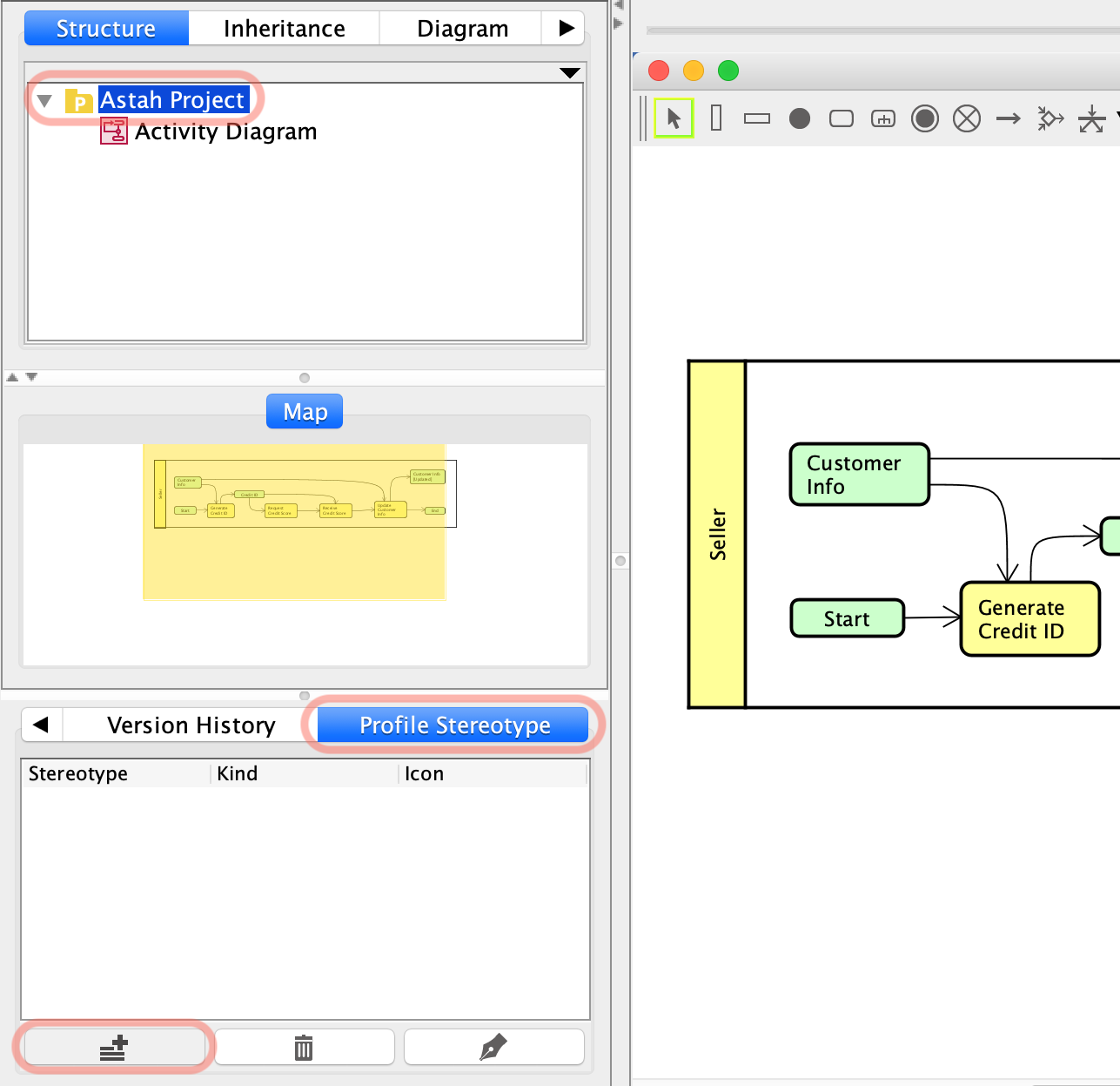 UML之Astah的基本使用教程-4（活动图、序列图、Stereotype Icon）_astah教程-CSDN博客