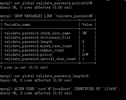MySQL8.0 密码管理与密码策略_mysql8.0查看密码策略-CSDN博客