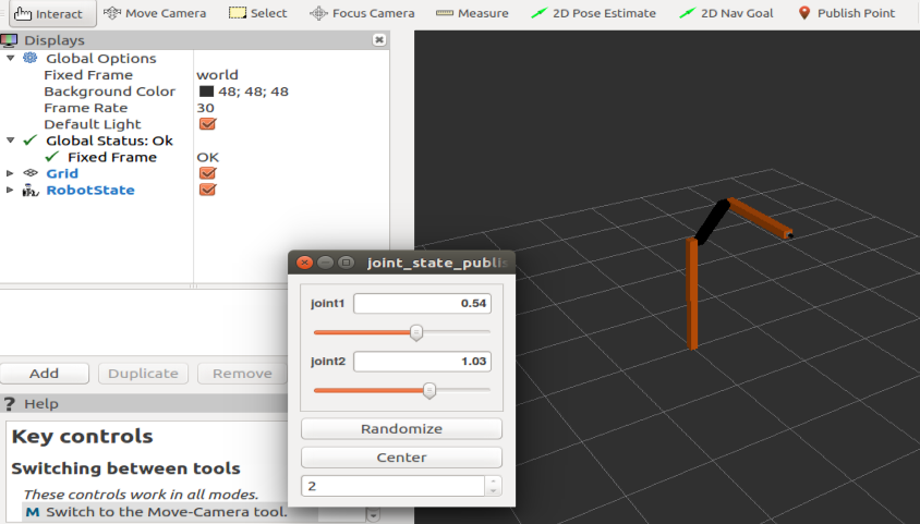 ROS笔记 URDF及rviz可视化及遇到的问题_requesting initial scene failed-CSDN博客