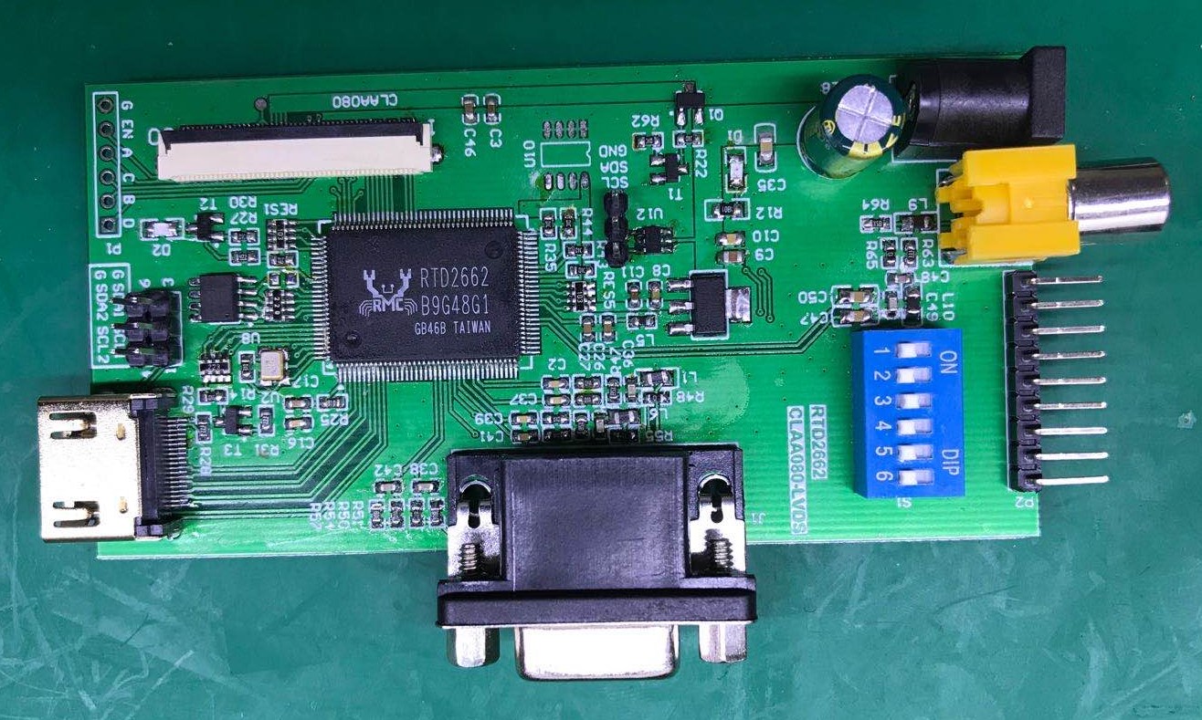 DIY基于RTD2662的LVDS屏幕驱动-CSDN博客