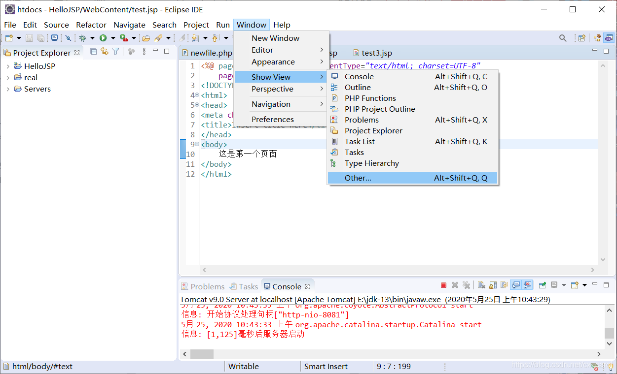 解决eclipse中tomcat“the Server Cannot Be Started Because One Or More Of The Ports Are Invalid”端口报错