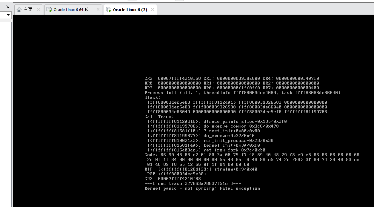 linux kernel panic not syncing 永久解决的方案_end kernel panic not syncing-CSDN博客
