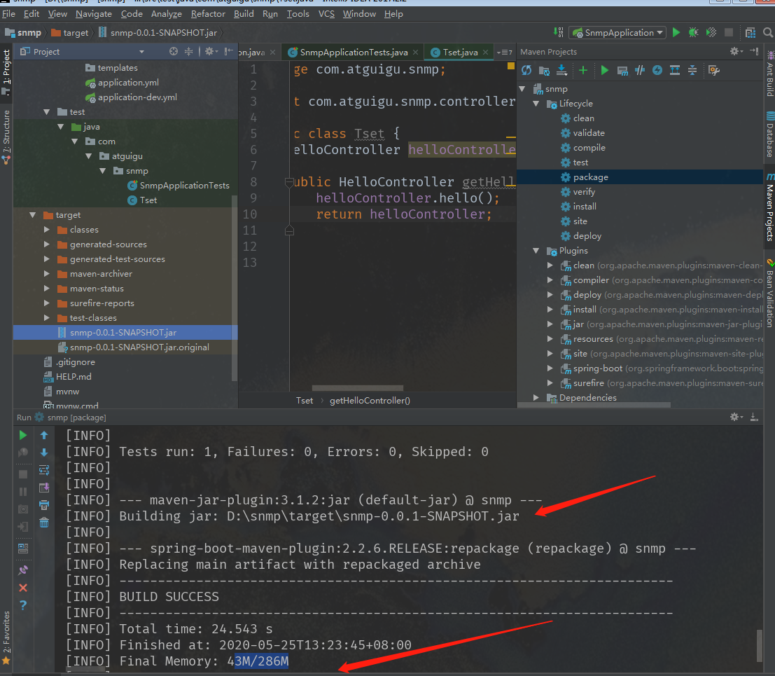 idea实现打包springboot项目并且运行在cmd中_idea 在cmd运行-CSDN博客