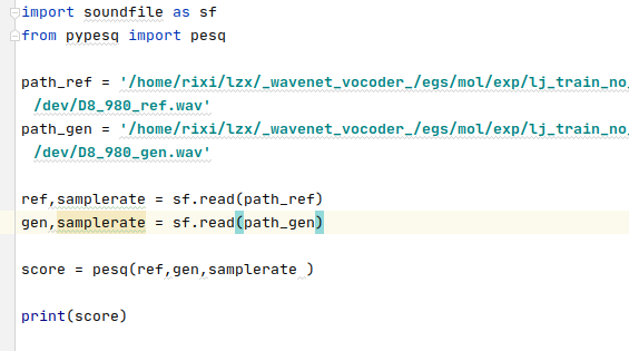 Ubuntu下python--pesq(客观语音质量评估)_pypesq-CSDN博客