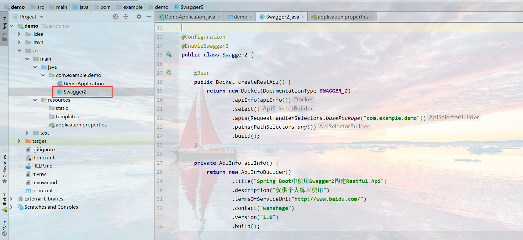 使用IntelliJ IDEA建立springboot项目并添加Swagger-仅供参考(超详细)_idea 2023 创建带swagger的后端项目_就不吃菜的博客-CSDN博客
