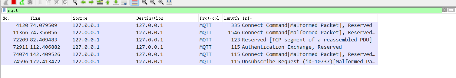 使用wireshark抓取mqtt 协议包 Mqtt抓包工具 Csdn博客
