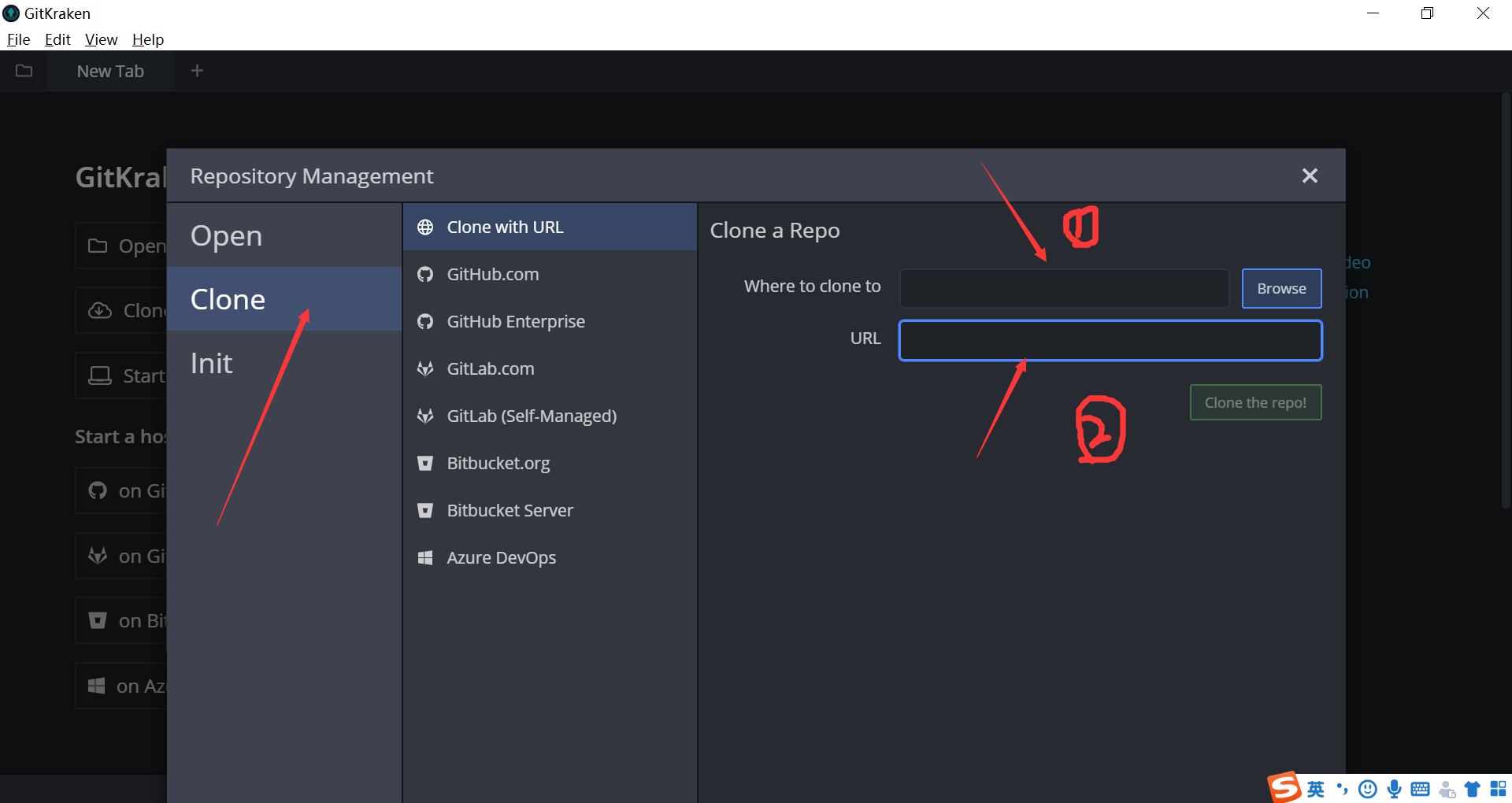使用GitKraken向gitee提交代码，真小白应用码云-CSDN博客