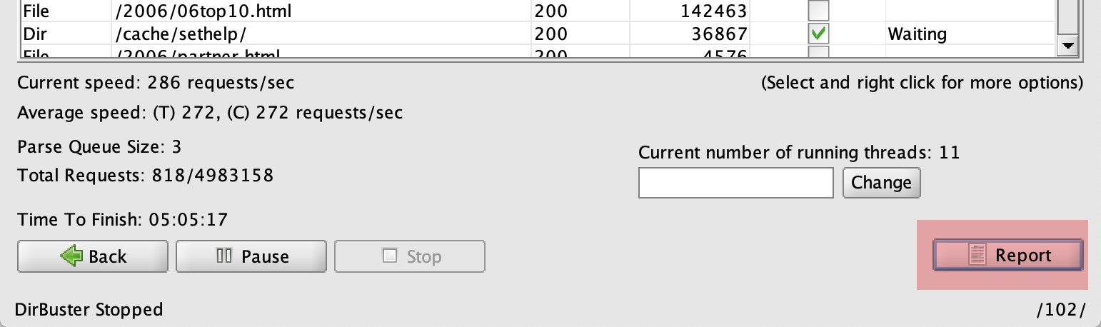 web目录扫描工具dirbuster使用详解_owasp dirbuster-CSDN博客