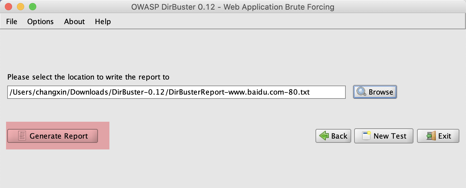 web目录扫描工具dirbuster使用详解_owasp dirbuster-CSDN博客