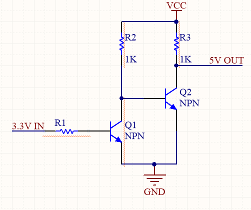 5V转换3.3V电平的几种简单方法_5v转3.3v电路-CSDN博客