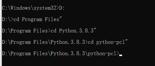 Windows 安装Python-PCL，其中Python.3.8.3版本_python-pcl3.8怎么安装-CSDN博客