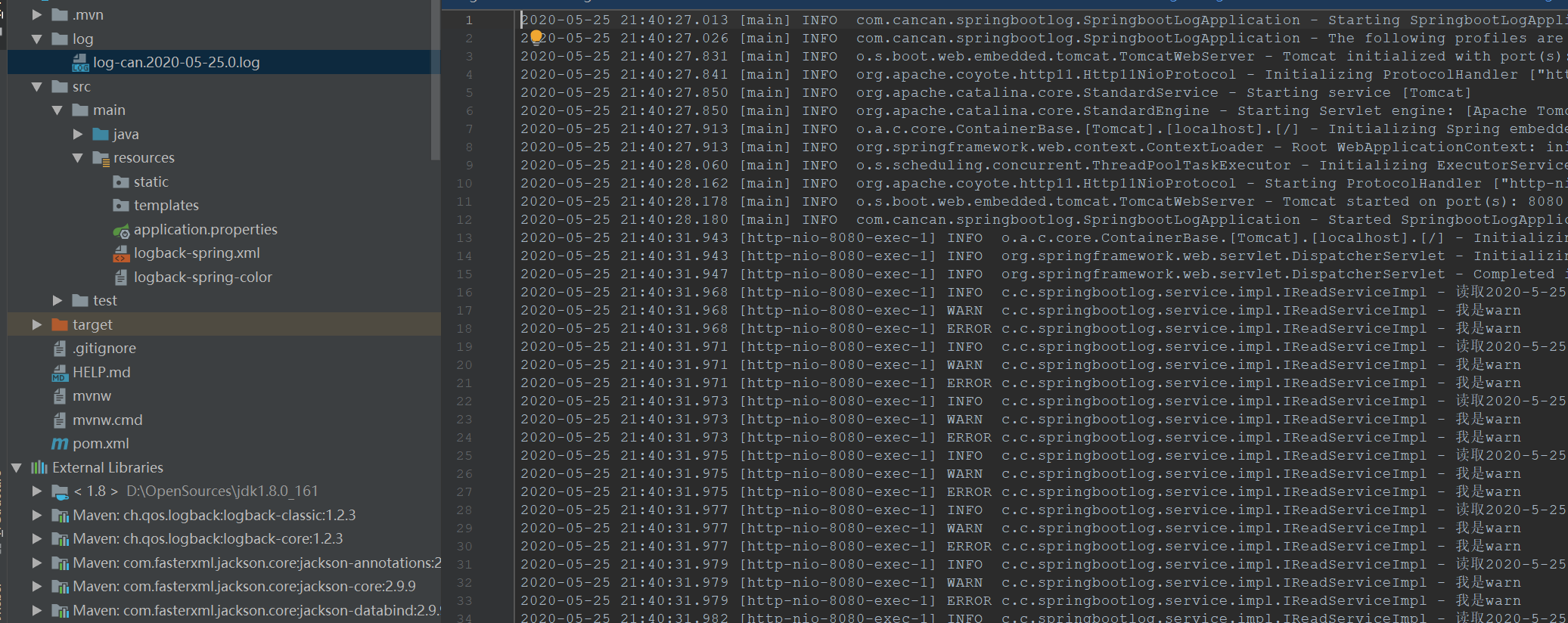 springboot日志依赖slf4j分析和logback-spring.xml的配置举例子分析_logback-spring.xml依赖-CSDN博客