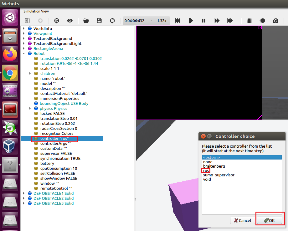 Webots 机器人仿真平台(十二) 与ROS节点通讯_webots连接ros-CSDN博客