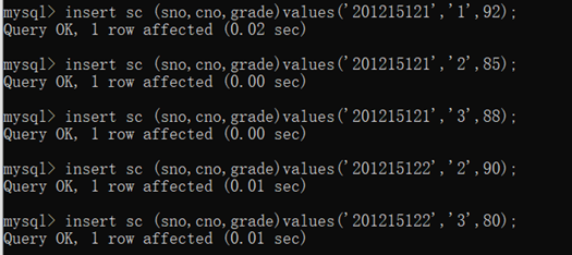 MySQL实验，数据库原理实验，插入数据随机生成器_统计每门课程的选课人数和最低分-CSDN博客