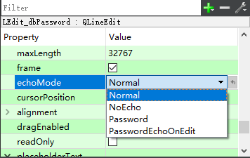 QT QLineEdit 做密码使用 设置成加密格式_edit密码输入-CSDN博客