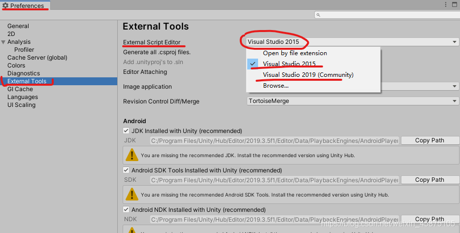 Unity3d Vs2015 开发环境设置与调试unity For Vs2015 Csdn博客