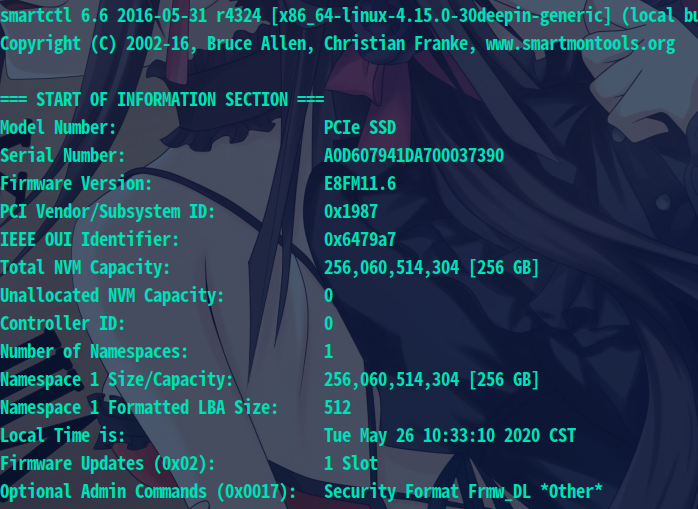 Linux下查看SSD信息和使用量_crystaldiskinfo linux-CSDN博客
