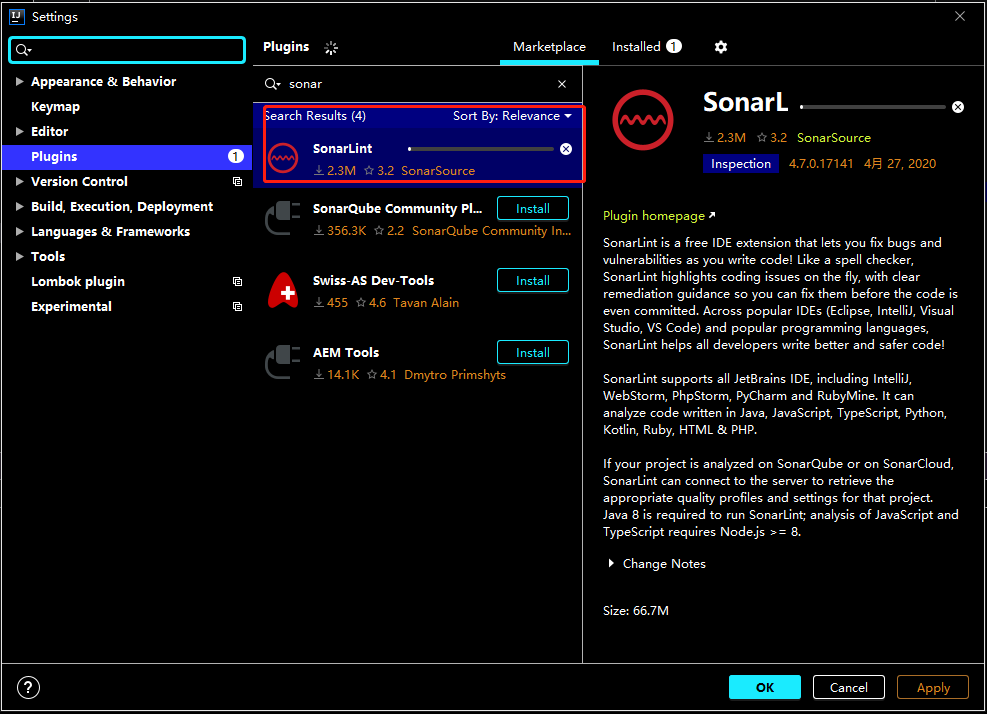 技术工具类：IDEA集成SonarQube并使用_idea配置sonarqube服务器-CSDN博客