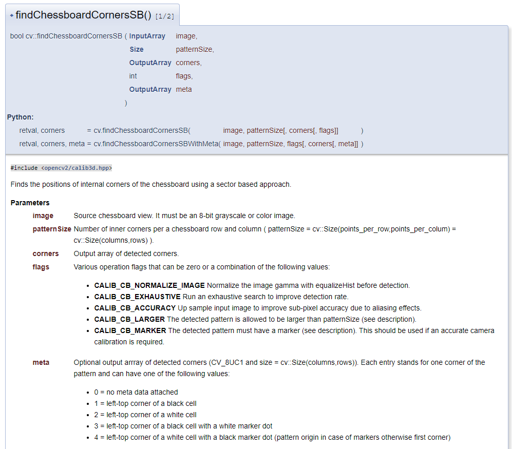 Opencv python 相机标定--查找棋盘格角点_回型棋盘格找点 标定-CSDN博客