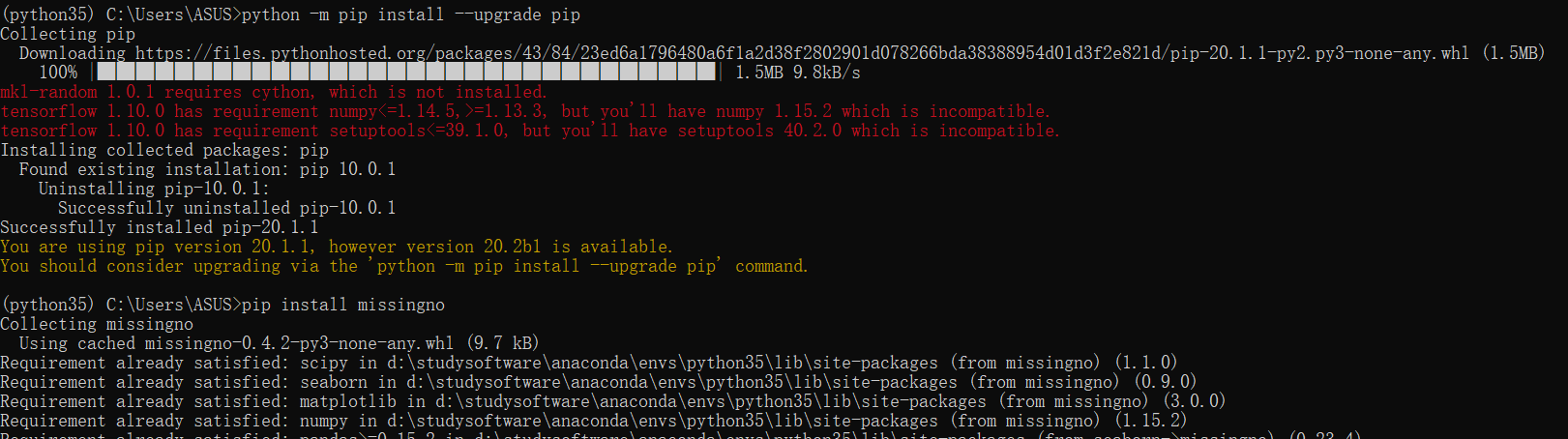 missingno安装问题_pip install missingno为啥无效-CSDN博客