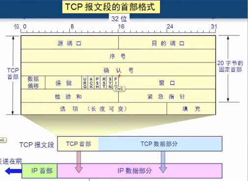 Detailed explanation of the header format of IPv4 datagram and comparison with the TCP header ...