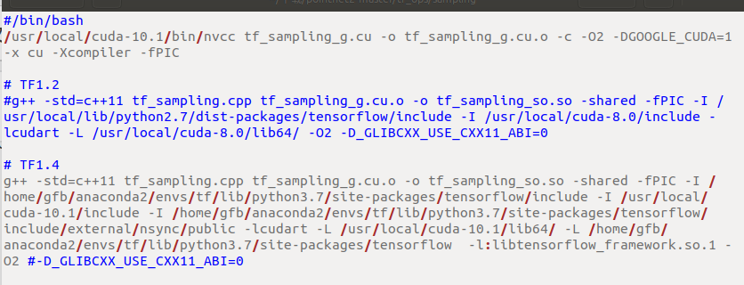 Ubuntu安装Tensorflow及PointNet++复现_pointnet++ tensorflow-CSDN博客