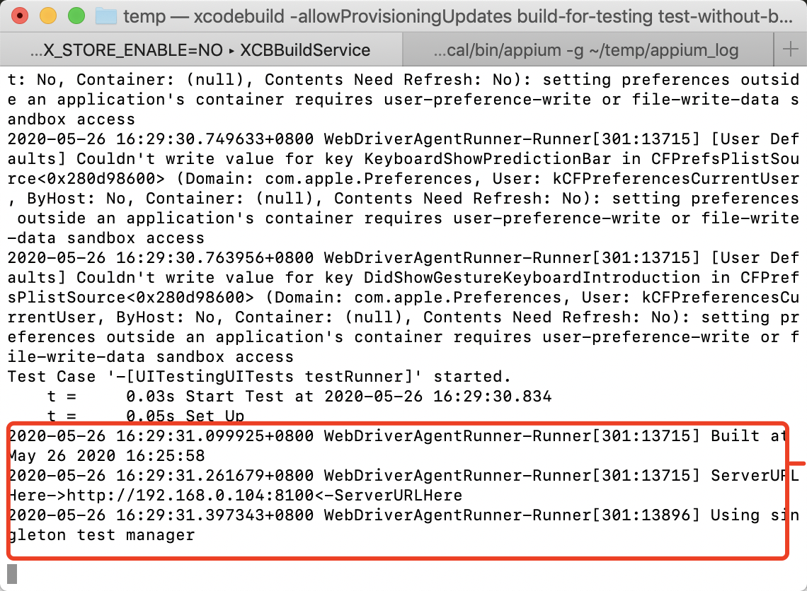 使用Appium做iOS自动化测试_unable to install "webdriveragentrunner-runner-CSDN博客