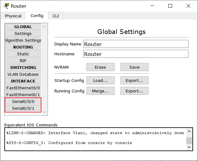 Cisco Packet Tracer 路由器配置串口_在packet tracer中dce串口线怎么用-CSDN博客