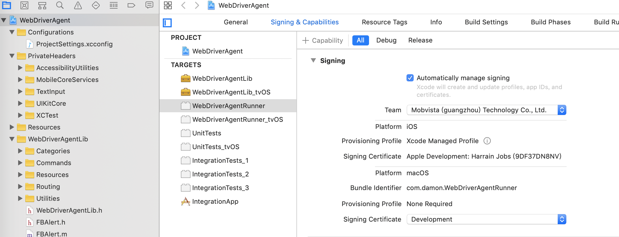 使用Appium做iOS自动化测试_unable to install "webdriveragentrunner-runner-CSDN博客