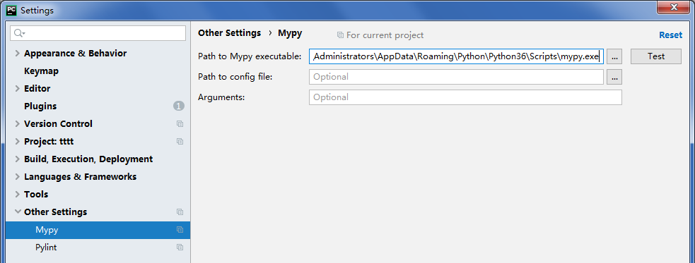 PyCharm集成类型检查mypy_pycharm mypy-CSDN博客