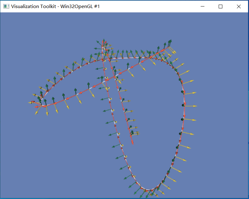 Vtk Learning Thirty Four Frenetserretextrudepolydataalongline Csdn博客 