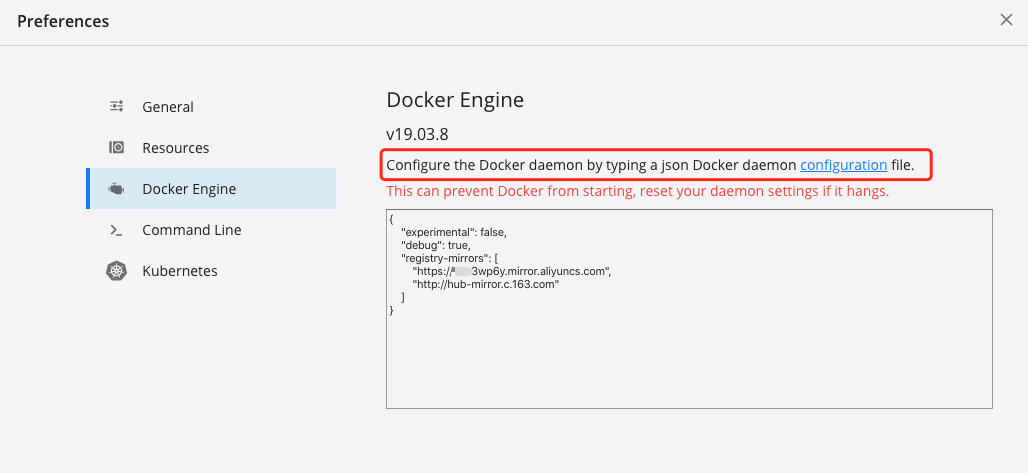 新版docker desktop 配置国内镜像_docker engine v24.0.7 configure the docker daemon -CSDN博客