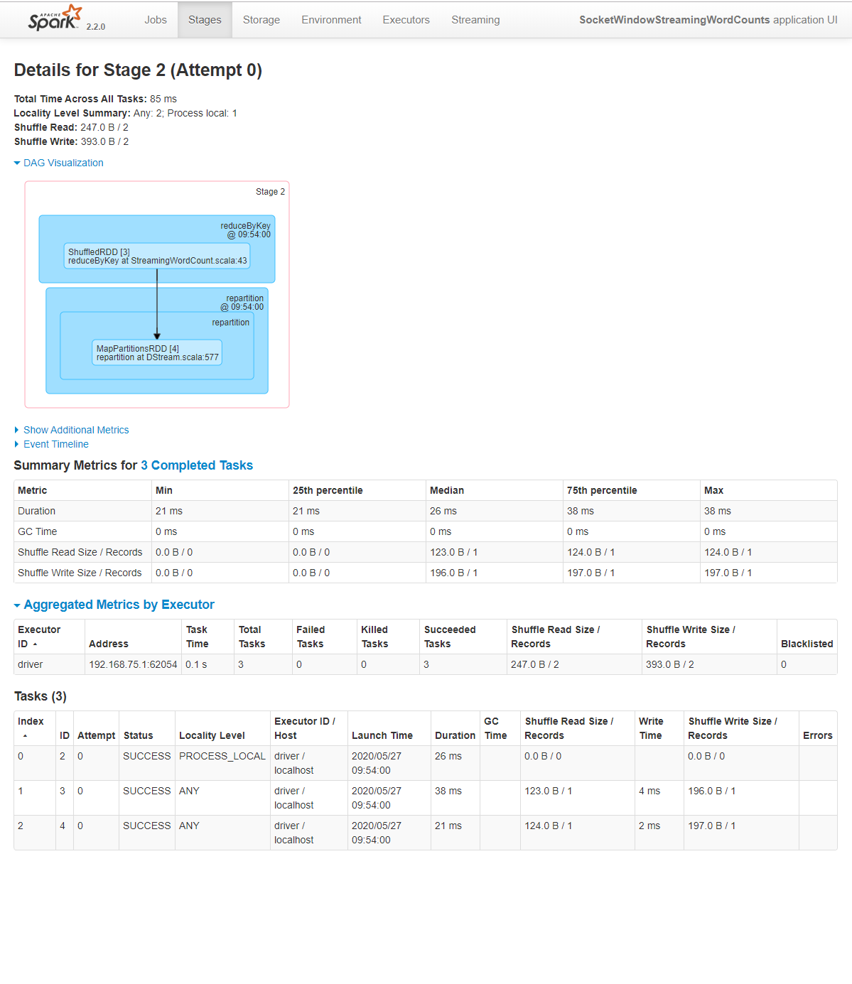 Spark_Spark 中 Stage, Job 划分依据 , Job, Stage, Task 基础知识_spark的job、stage ...