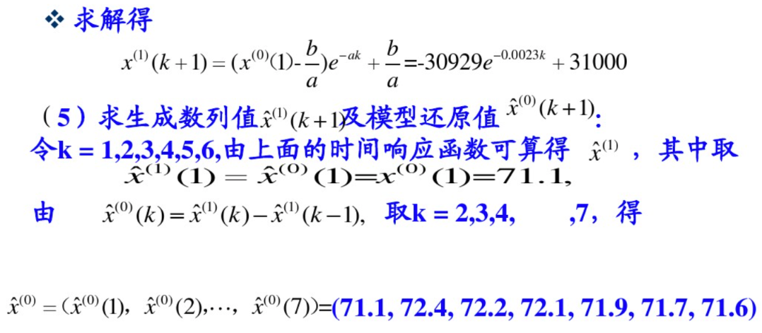 灰色预测模型GM(1,1)的全面讲解及python实现-CSDN博客