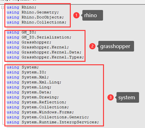 C#ScriptingForGrasshopper(二)——脚本编辑器_c# grasshopper脚本编辑-CSDN博客