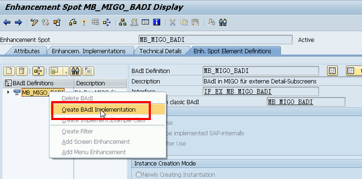 SAP 增强--第三代BADI增强点--Enhancement Spot（实例）_badi增强点的实施-CSDN博客